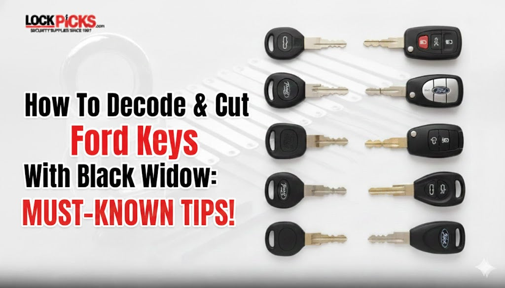 How to Decode & Cut Ford Keys with the Black Widow: Must-Known Tips ...