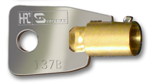 KB-137B Tubular Key Blank - Brass, .312 ID, .374 OD – Lockpicks.com