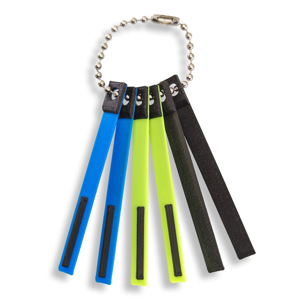 6-Piece Commercial Key Shim Set for Triton, Black Widow & Blitz Key Ma ...