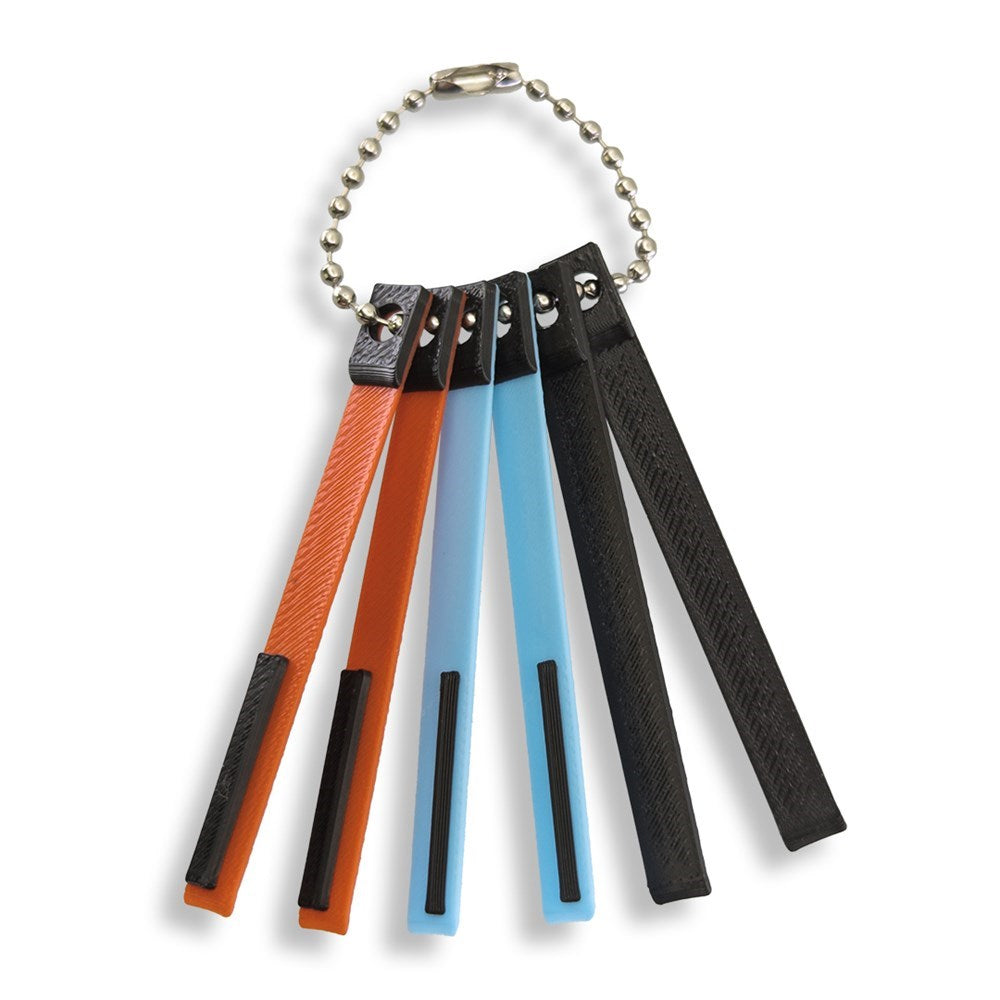 6-Piece Automotive Shim Set for Laser & Edge-Cut Jaws – Lockpicks.com