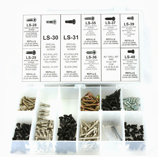 Locksmith's Screw Assortment - LSA-2 – Lockpicks.com