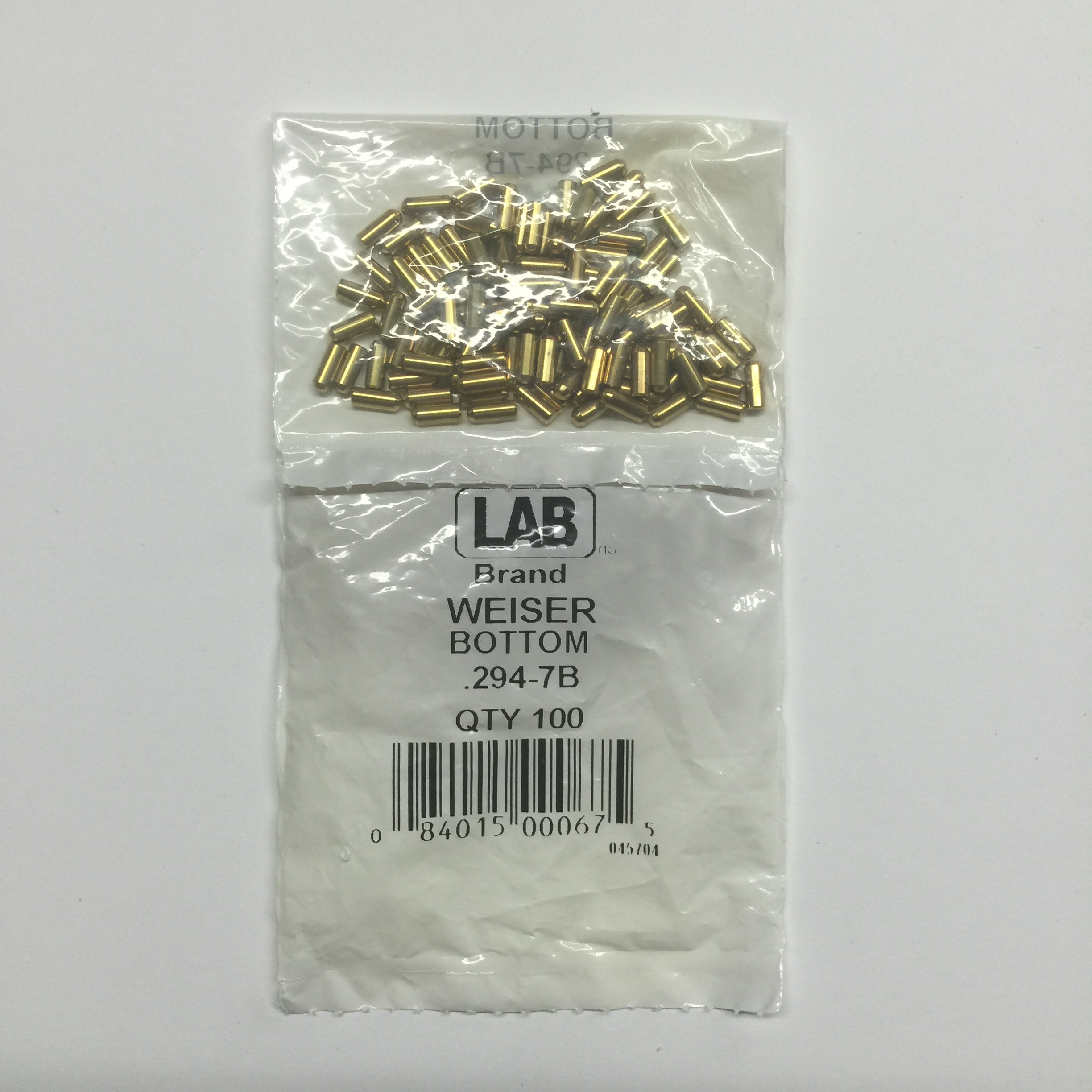 #7 Weiser Bottom Pin .294 (100) - LAB | LockPicks.com – Lockpicks.com