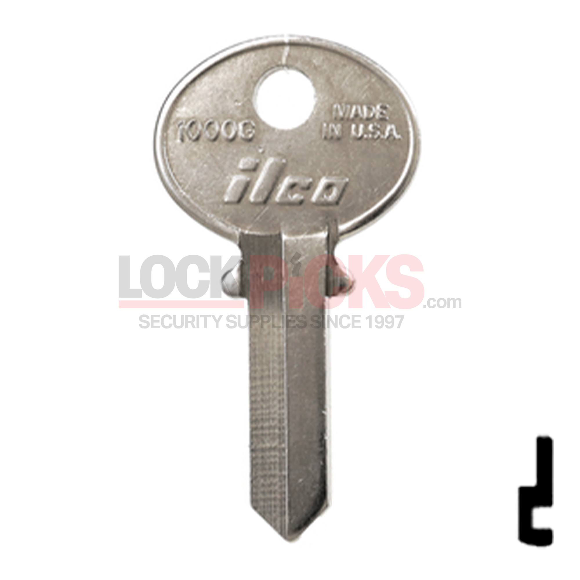 Corbin (CCL-1D) Cabinet Lock Blank CO10 – Lockpicks.com