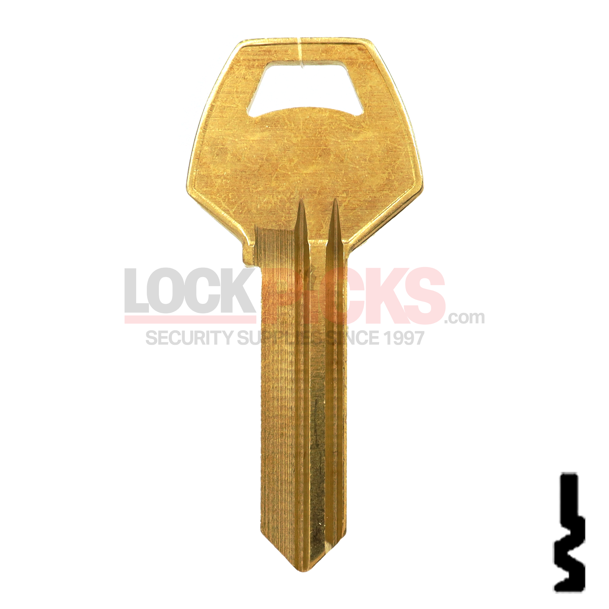 CORBIN (CO88-BR,A1001EH) | Key Blank| LockPicks.com – Lockpicks.com