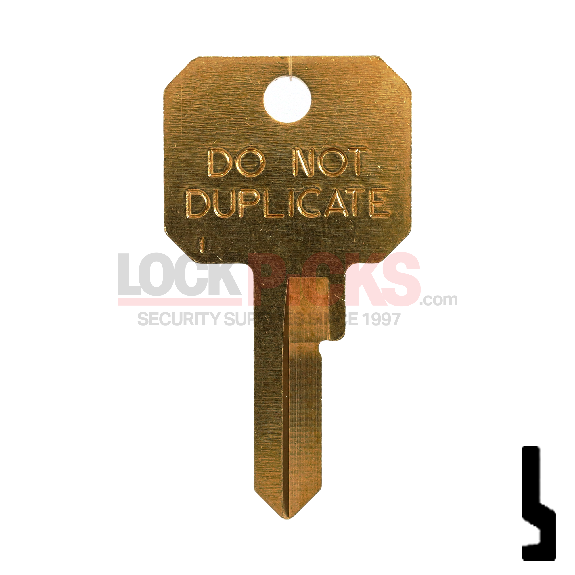 Master Lock (M1-DND, 1092, DND-M1, MAS-10) Key Blank – Lockpicks.com
