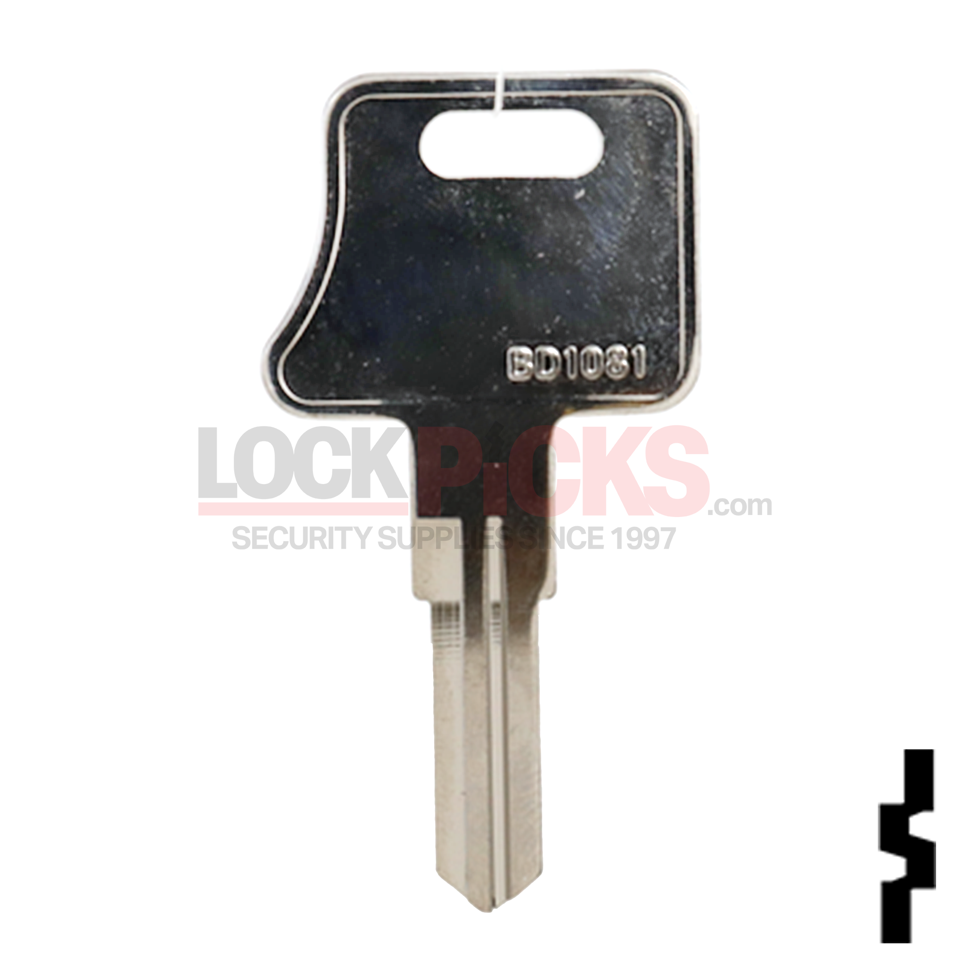 Fastec, FIC J Series Key Blank (BD1081) – Lockpicks.com