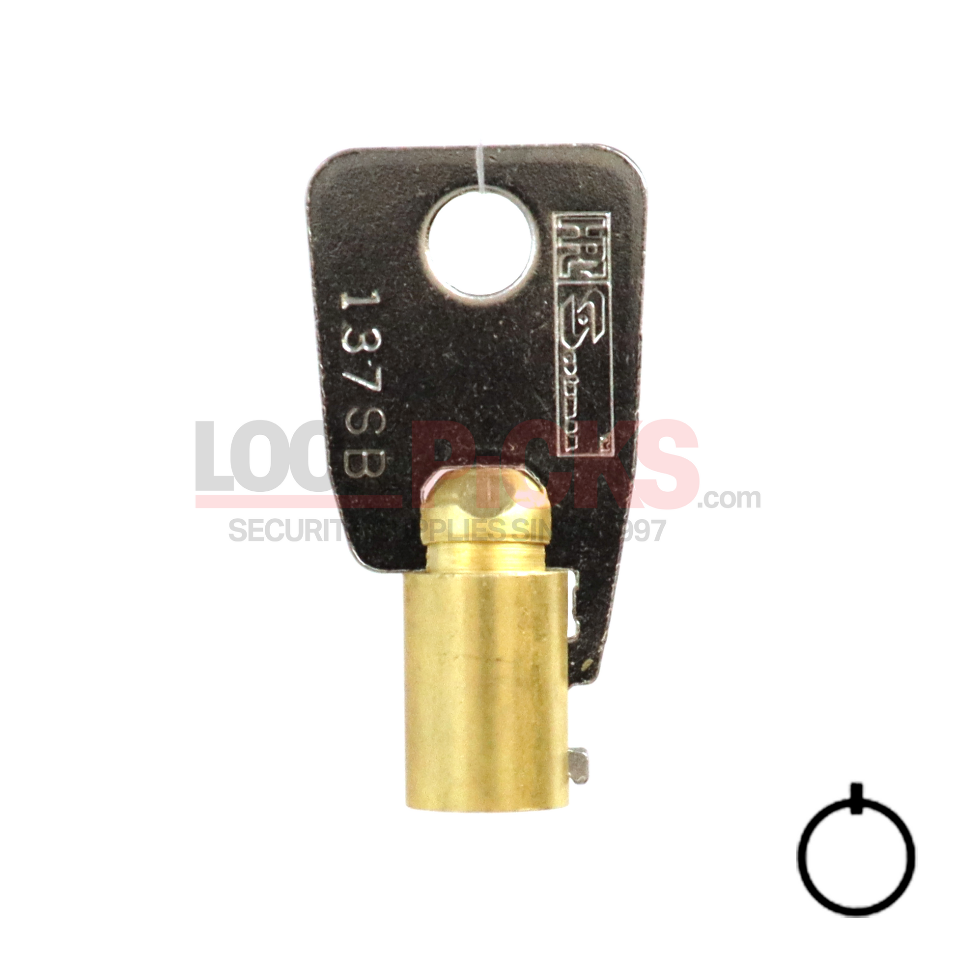 Tubular Key Blank - Brass (Small Bore) KB-137SB – Lockpicks.com
