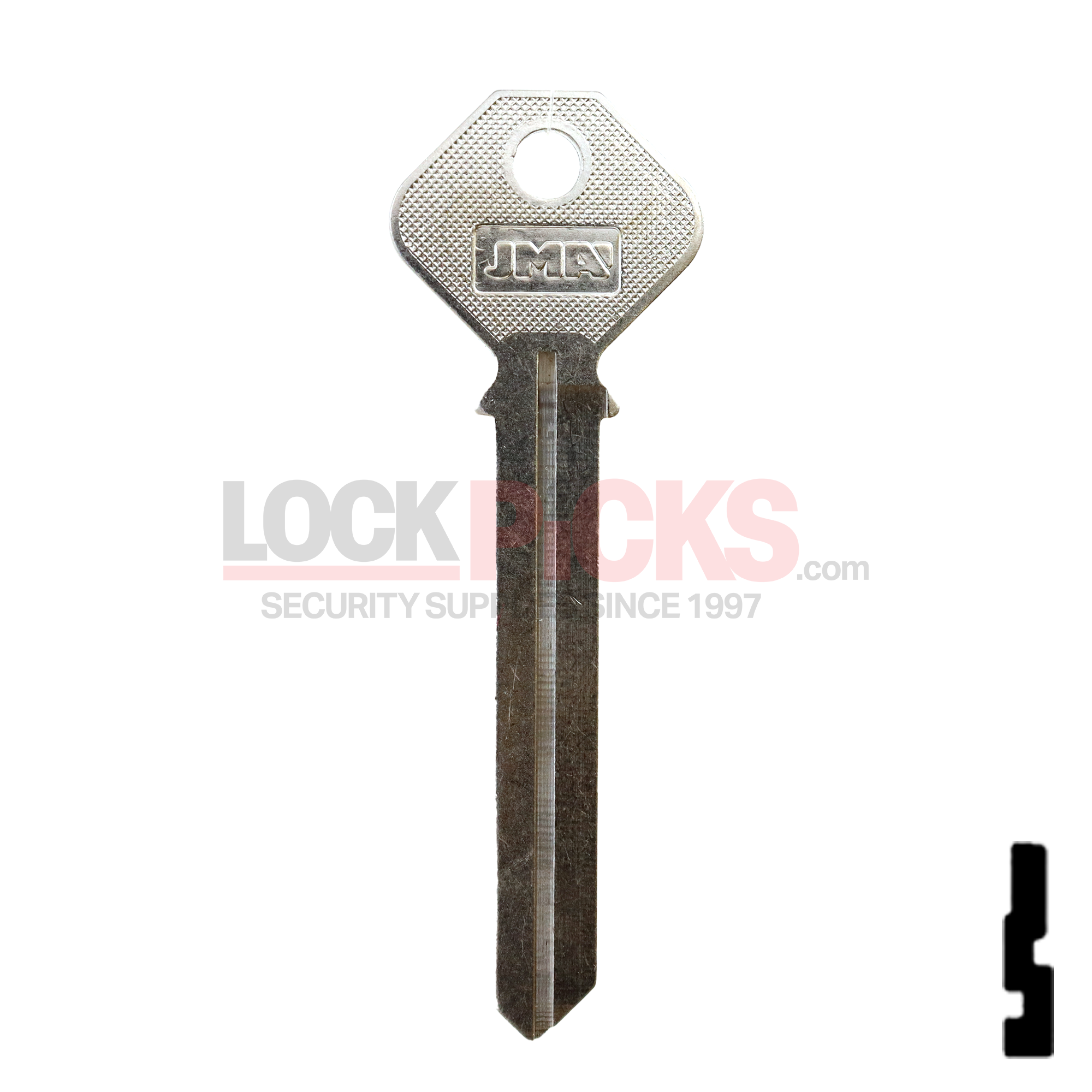 Phillips Mexico (PHI-52L, PHA2) Nickel Plated Brass Key Blank ...