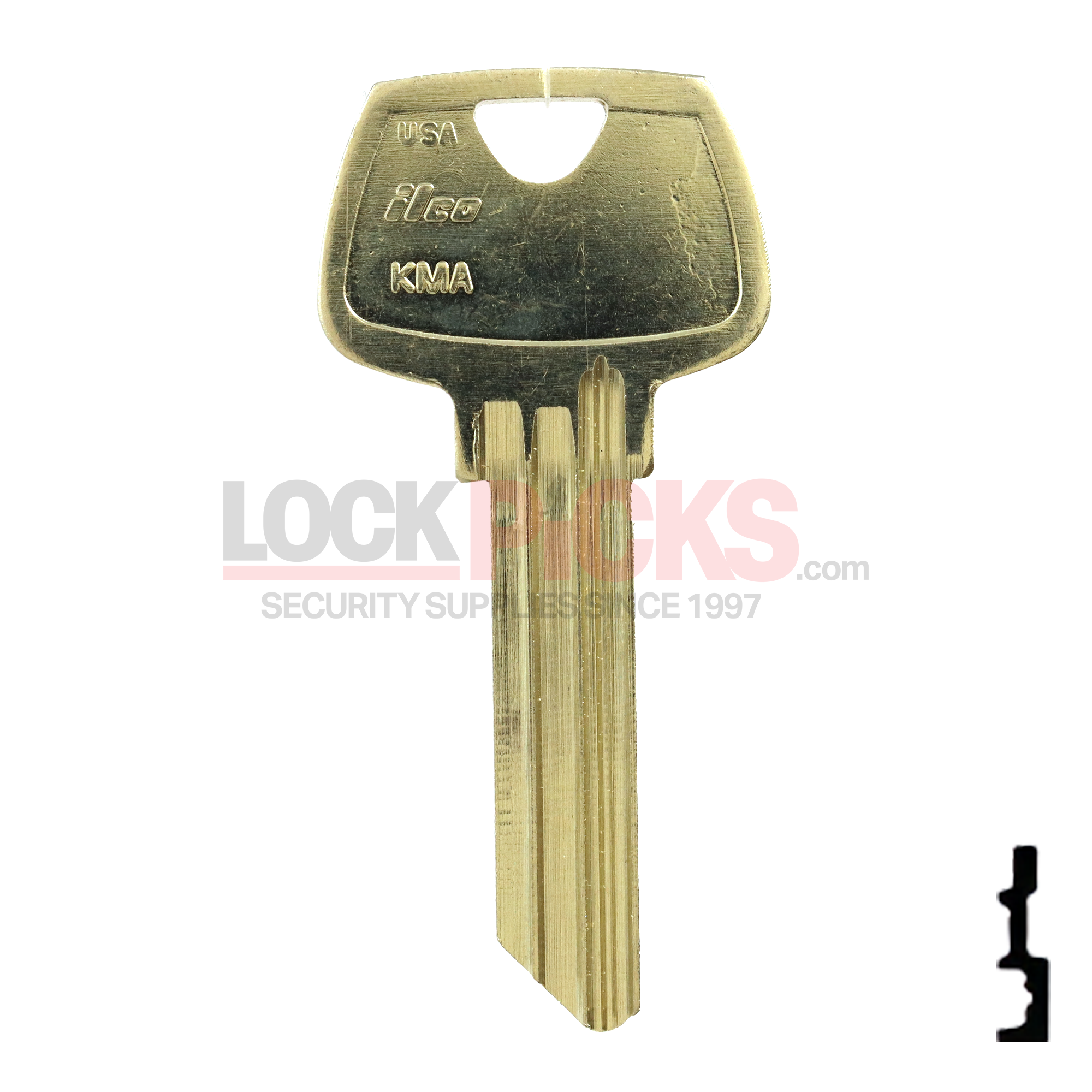 Sargent "LN" (SAR-1 NS) Nickel Silver Key Blank 10-PACK – Lockpicks.com