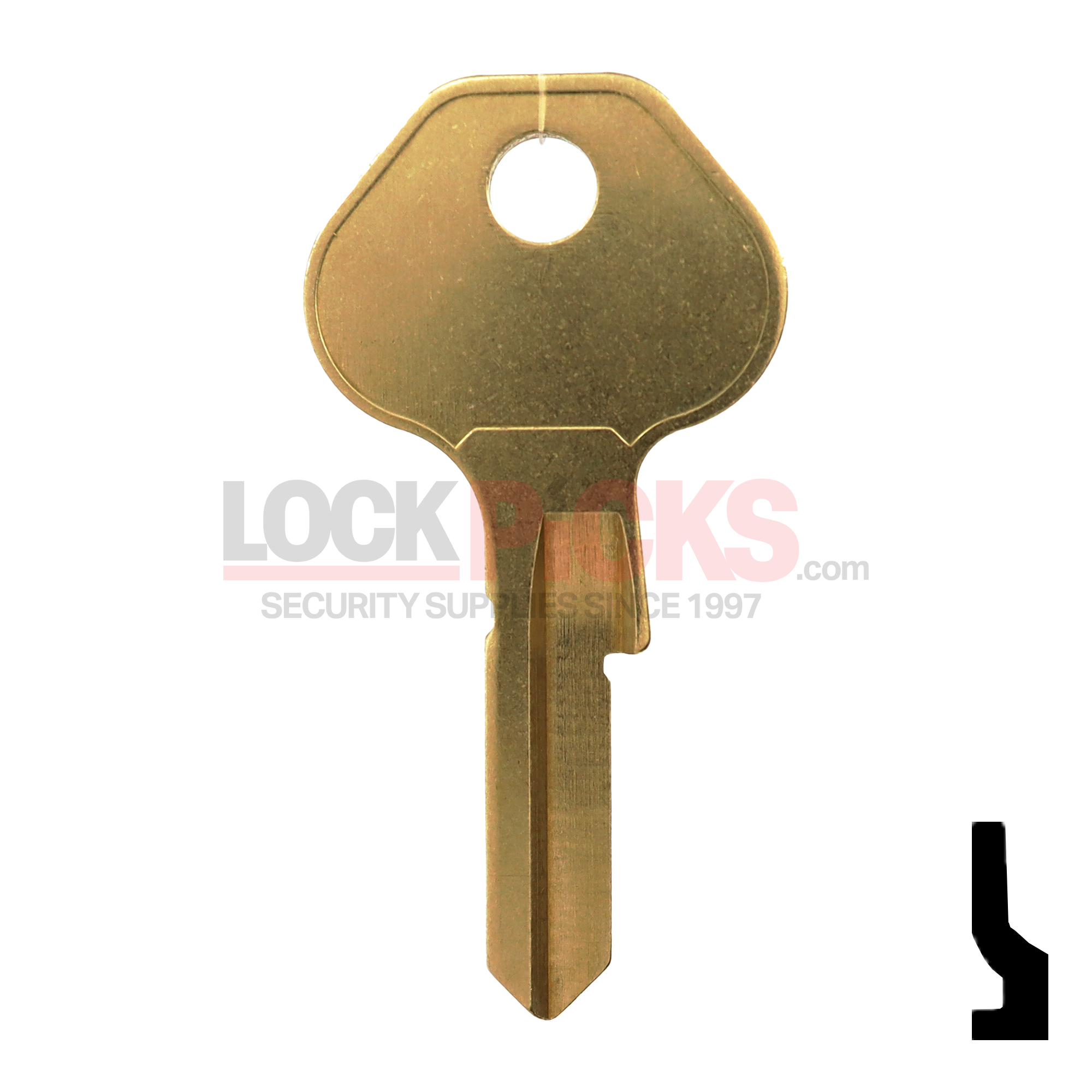 Master Lock (M19-BR,1092-900) Key Blank – Lockpicks.com