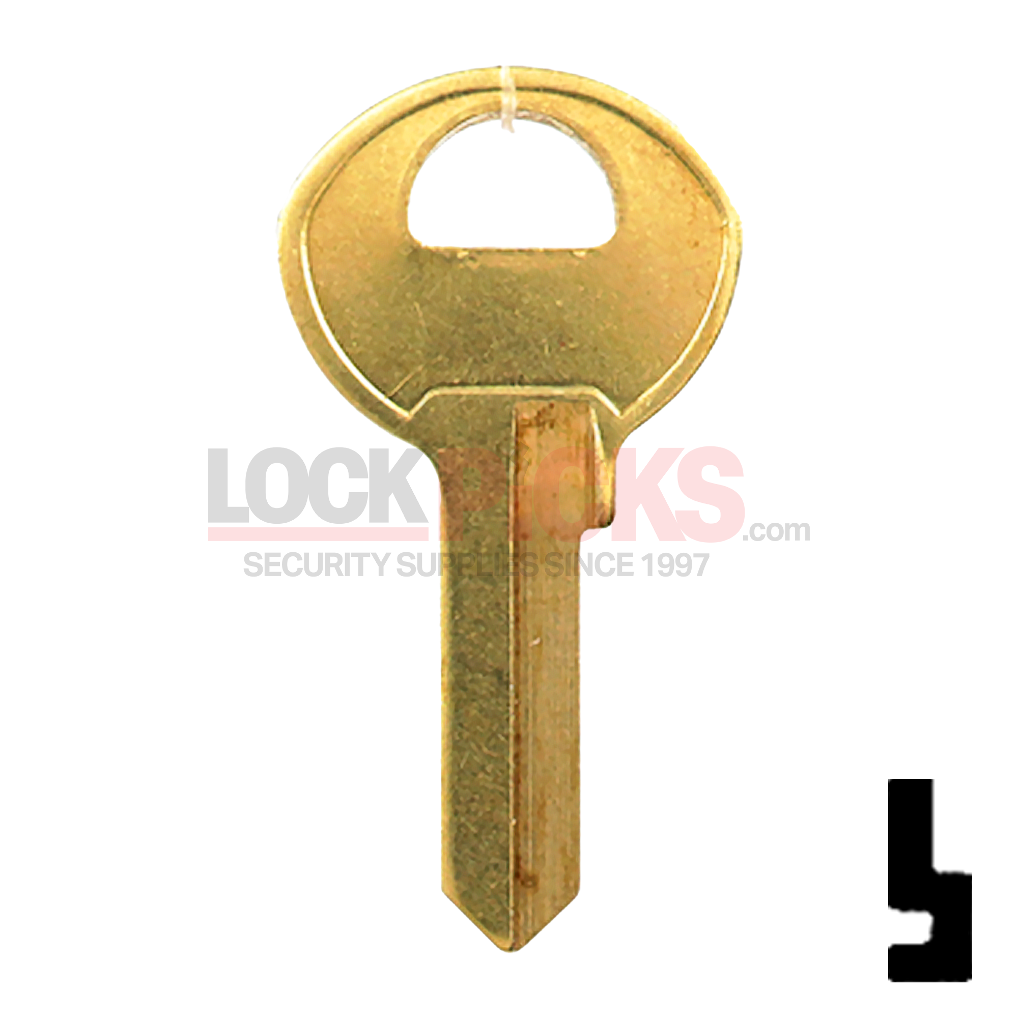 M2-BR Master Lock Key Blank for Sale | LockPicks.com – Lockpicks.com