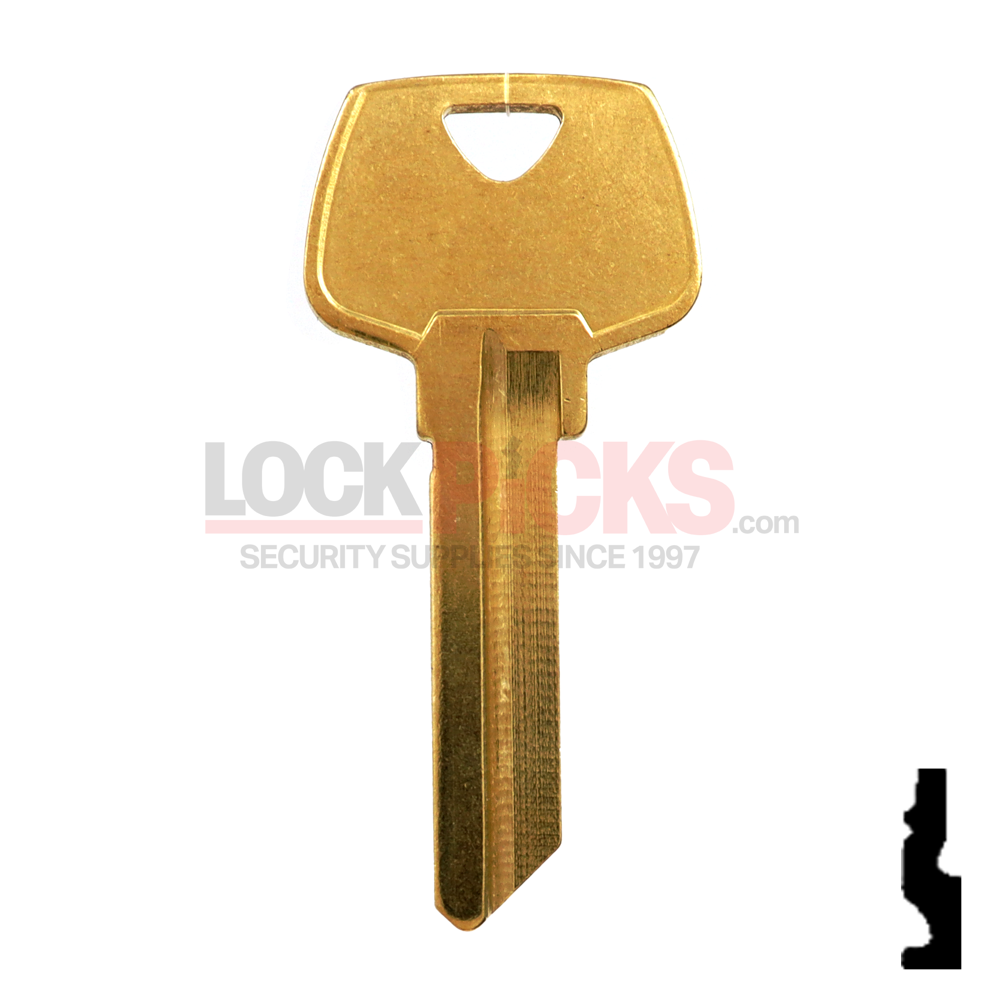 SARGENT 'LA' (S22-BR,O1007LA) 6-Pin | Key Blank | LockPicks.com ...