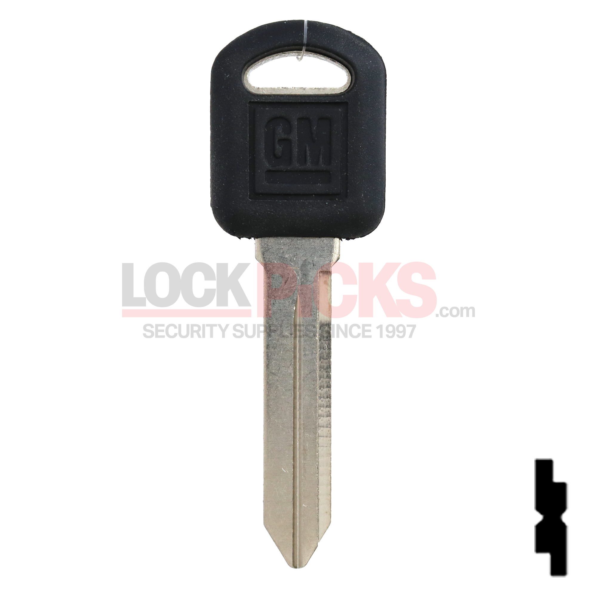 GM (B103) Transponder Key w/ GM Logo -by Strattec – Lockpicks.com
