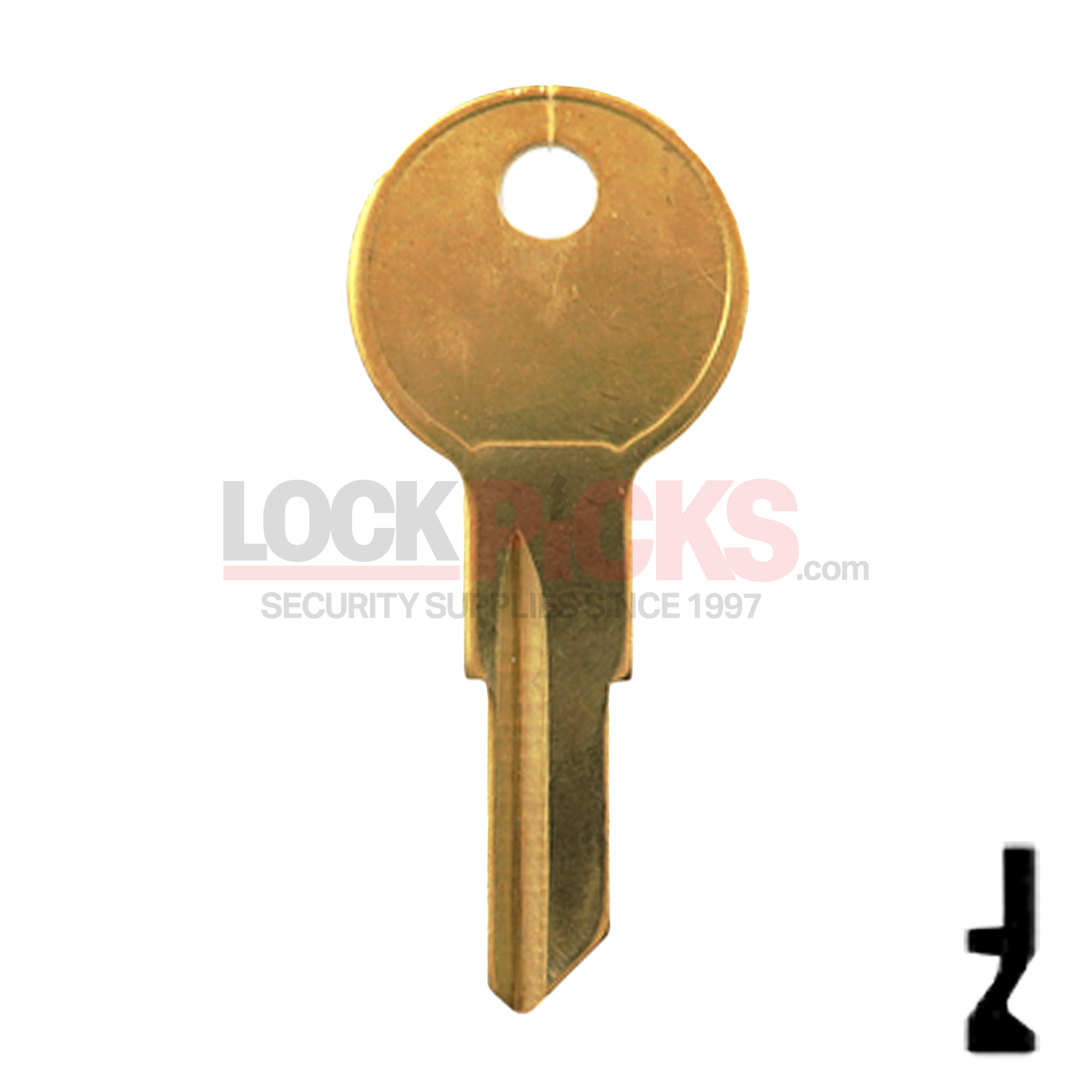 YALE (Y103-BR,O1122B) | Key Blank | LockPicks.com – Lockpicks.com