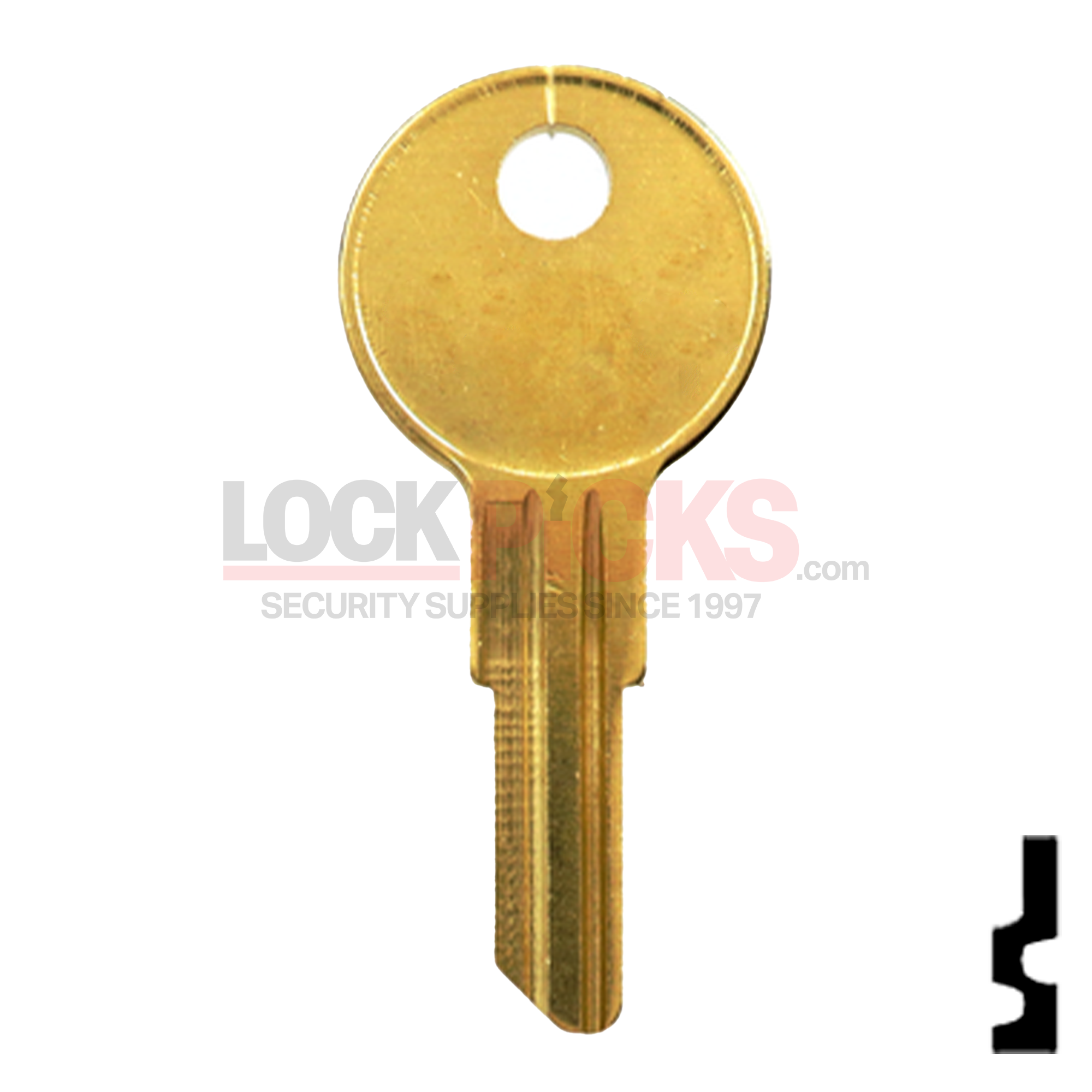 YALE (Y13-BR,O1122R) Uncut Key Blanks - JMA | Lockpicks.com