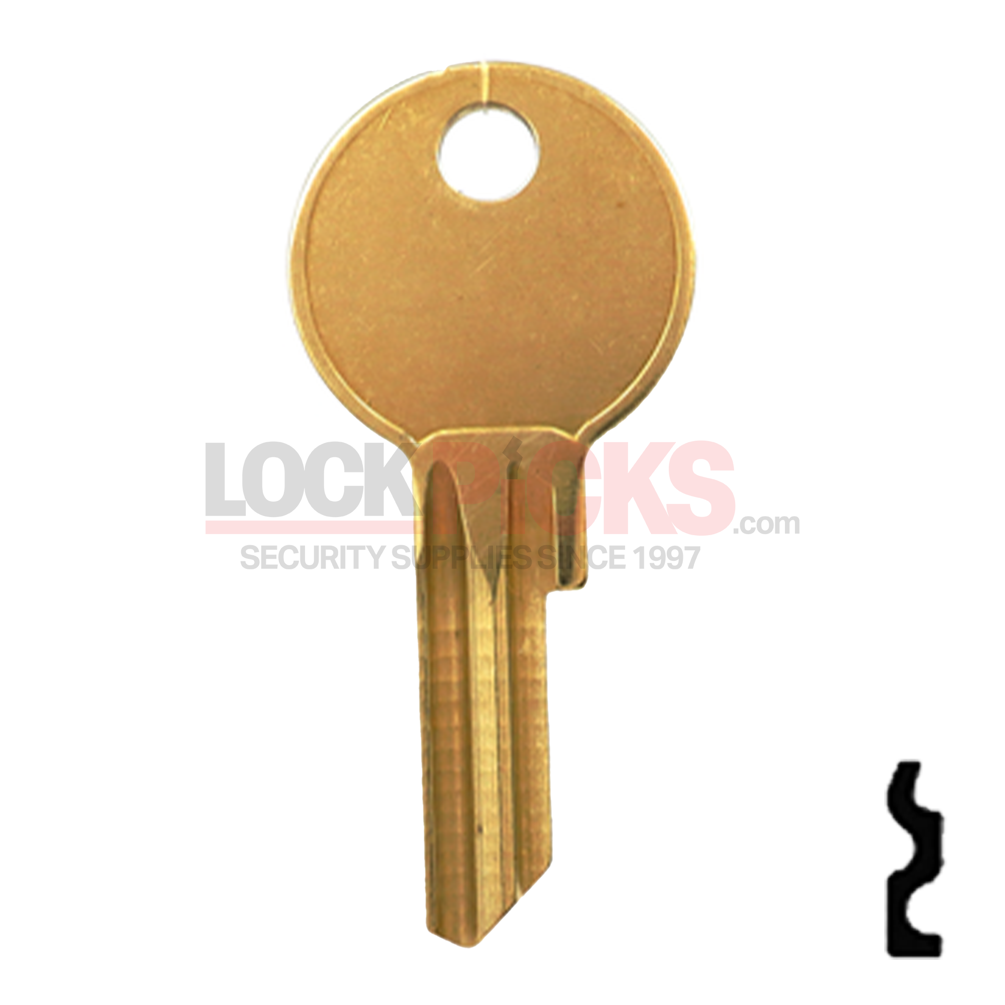 YALE (Y6-BR,997X) Key Blanks - JMA | Lockpicks.com