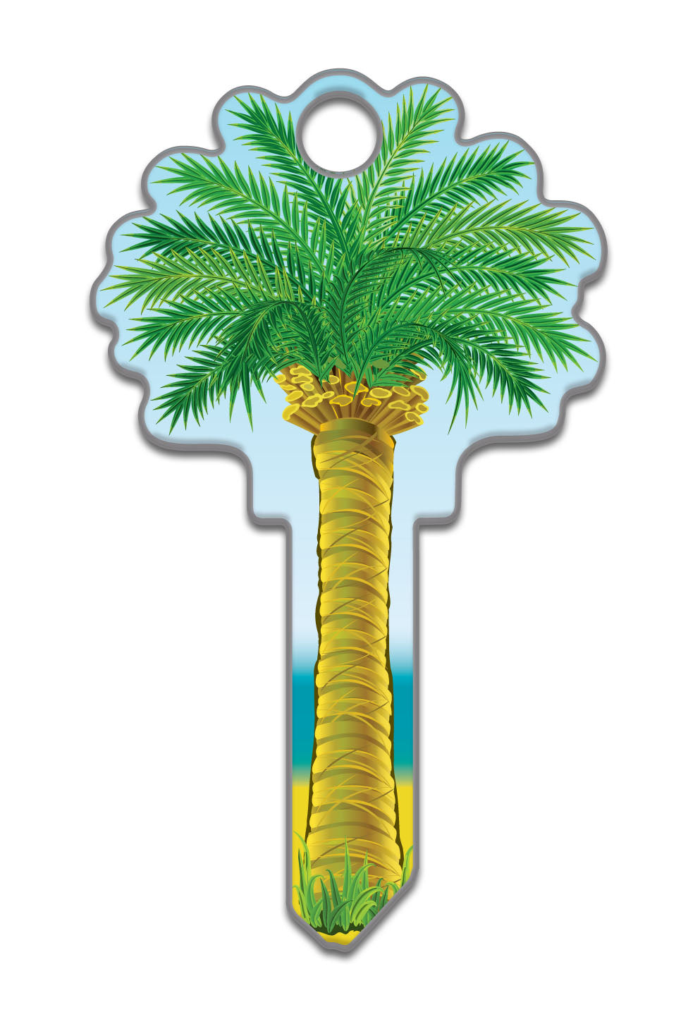 Key Shapes SC1 Palm Tree -by Lucky Line – Lockpicks.com