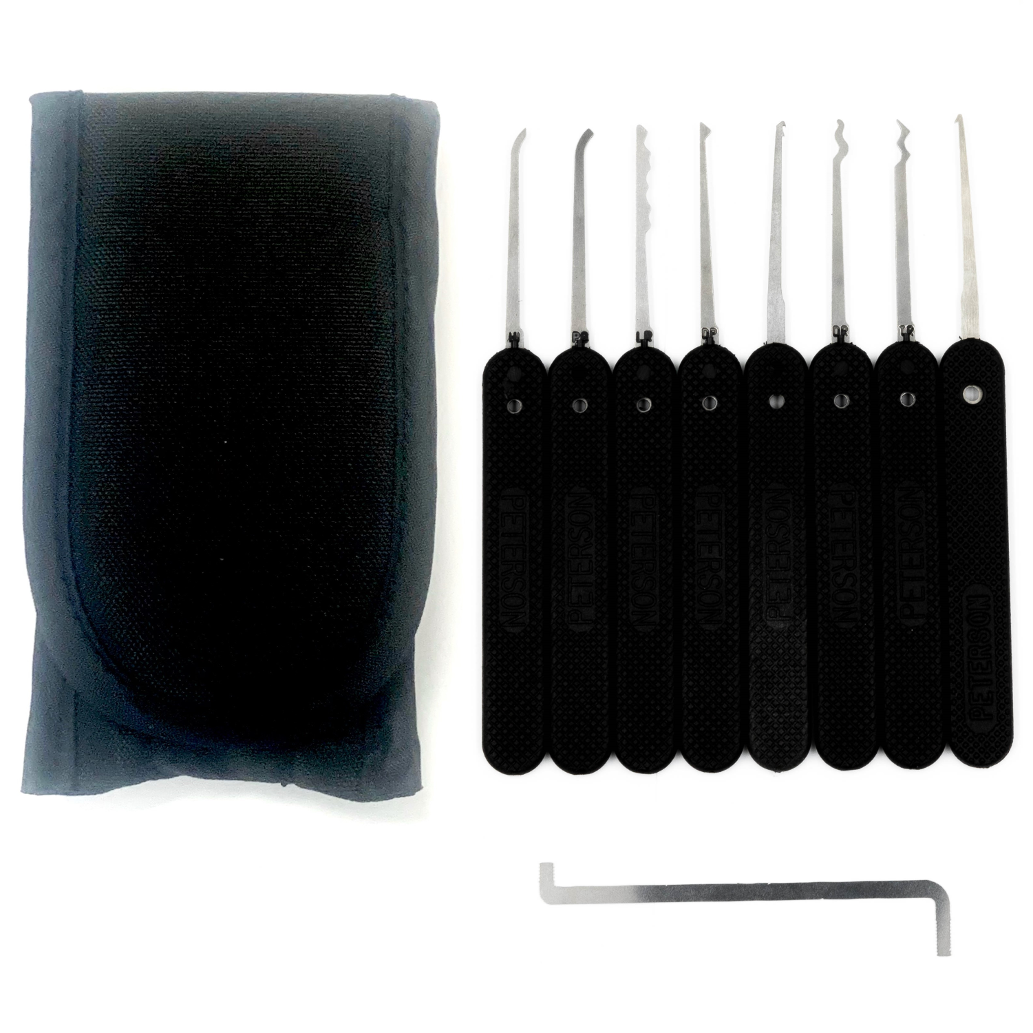 Government Steel Pocket Tool Set | CIT-1-GSP-NC by Peterson – Lockpicks.com