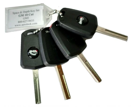 GM 10 Cut HS Space & Depth Key Set – Lockpicks.com