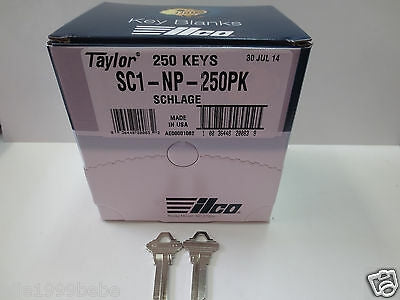 Ilco (SC1-NP) 250PK Key Blanks | Lockpicks.com
