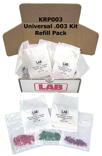 Complete Pin Refill Kit for (.003)- KRP003 – Lockpicks.com