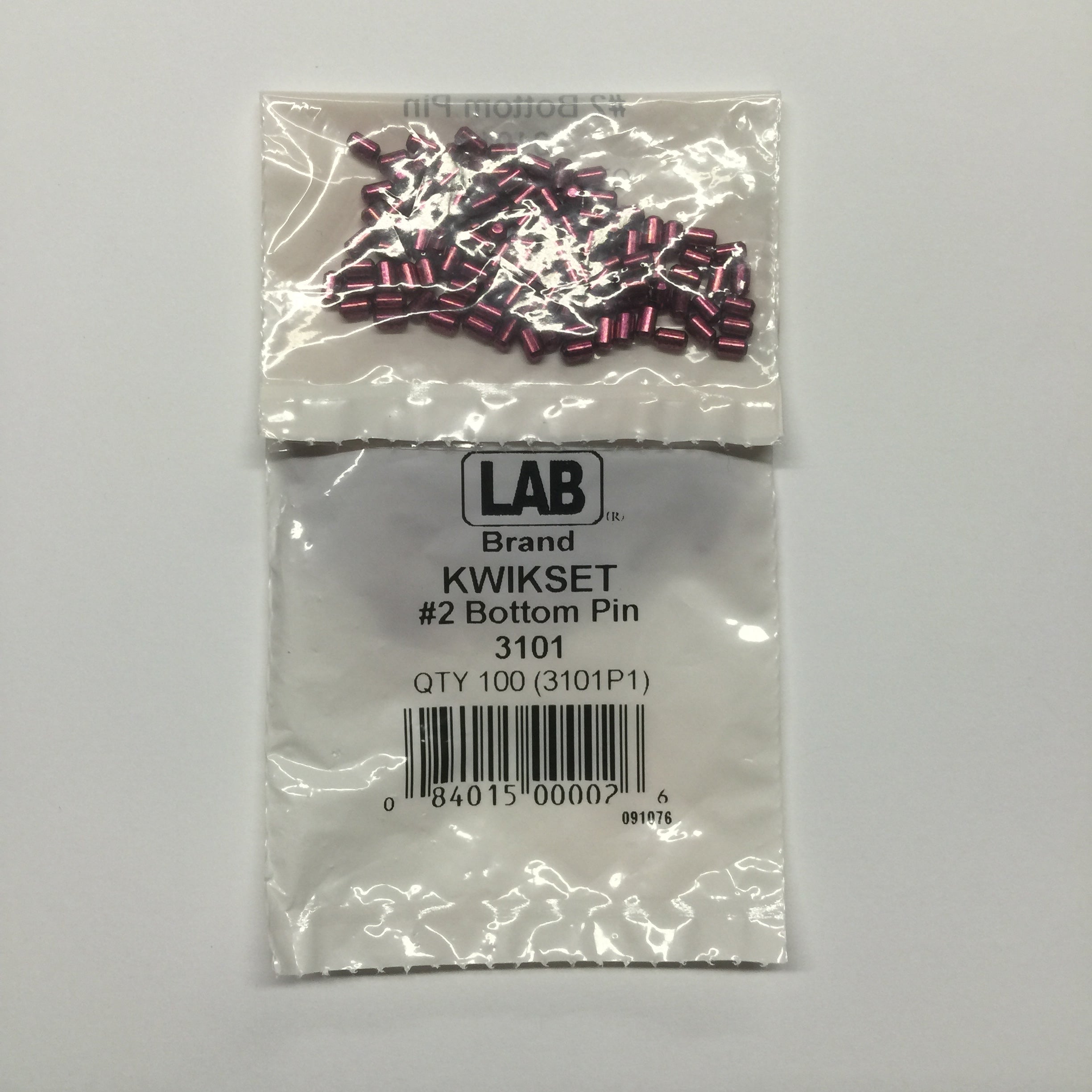 Kwikset Bottom Lock Replacement Pins .195 (100) By LAB – Lockpicks.com