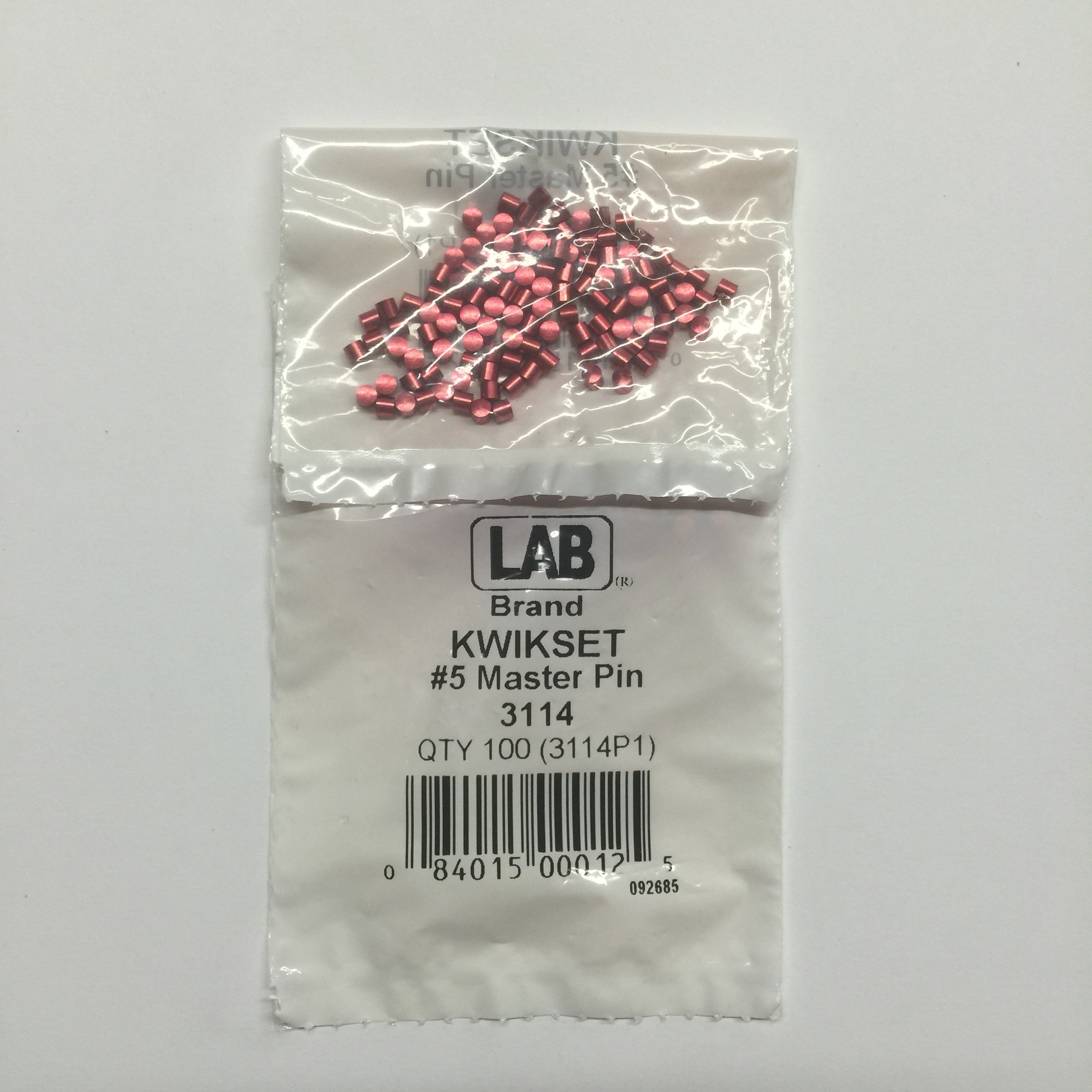 #5 Kwikset Master Pin .115 (100) - LAB | Lockpicks.com