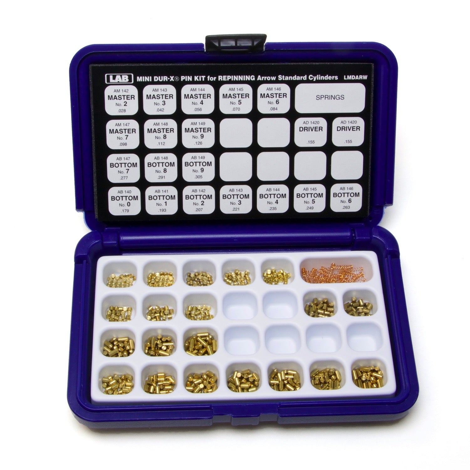 Mini Pin Kit for ARROW- LMDARW – Lockpicks.com