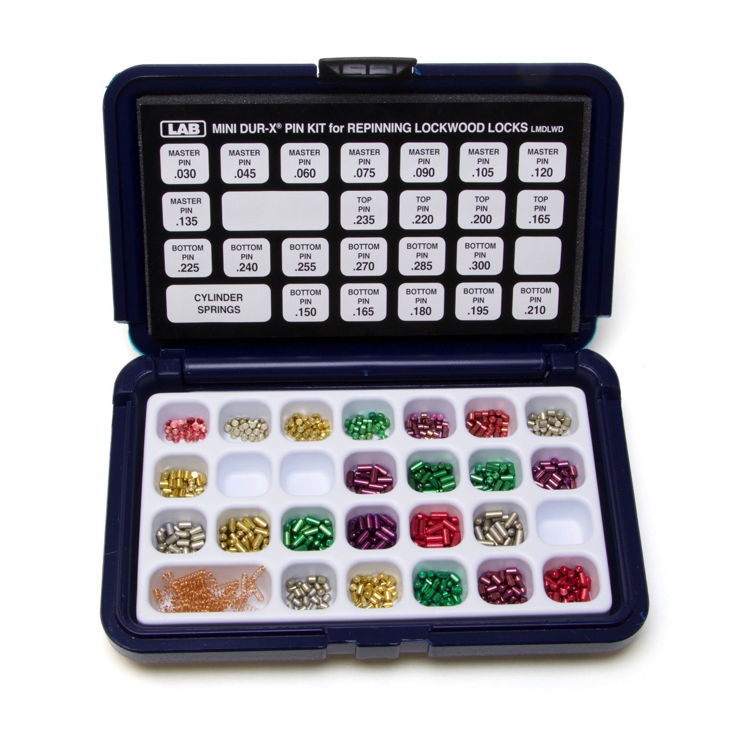 Pin Kit for LOCKWOOD- LMDLWD – Lockpicks.com
