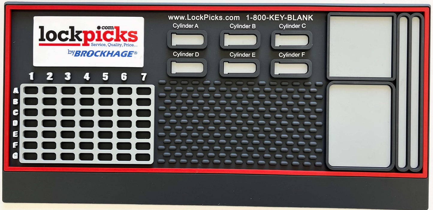 Pinning Mat for Locksmiths -Lockpicks.com