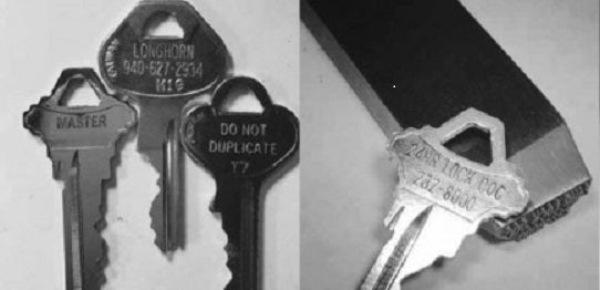 Locksmith Stamps / Key Stamps – Lockpicks.com
