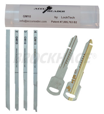 GM10 keyway locks Accureader - LOCKTECH | Lockpicks.com