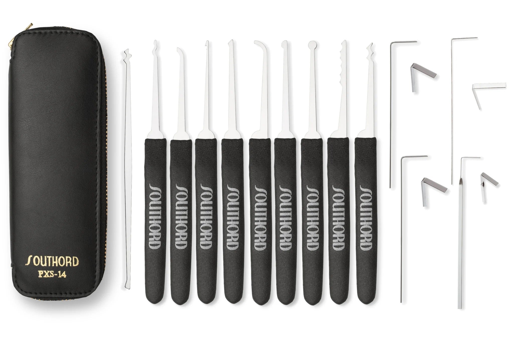 14 Piece Polymer Handle Pick Set – Lockpicks.com